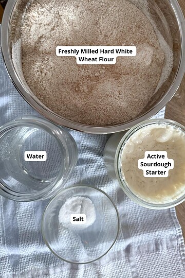 Basic Fresh Milled Sourdough Bread - Fresh Milled Recipes